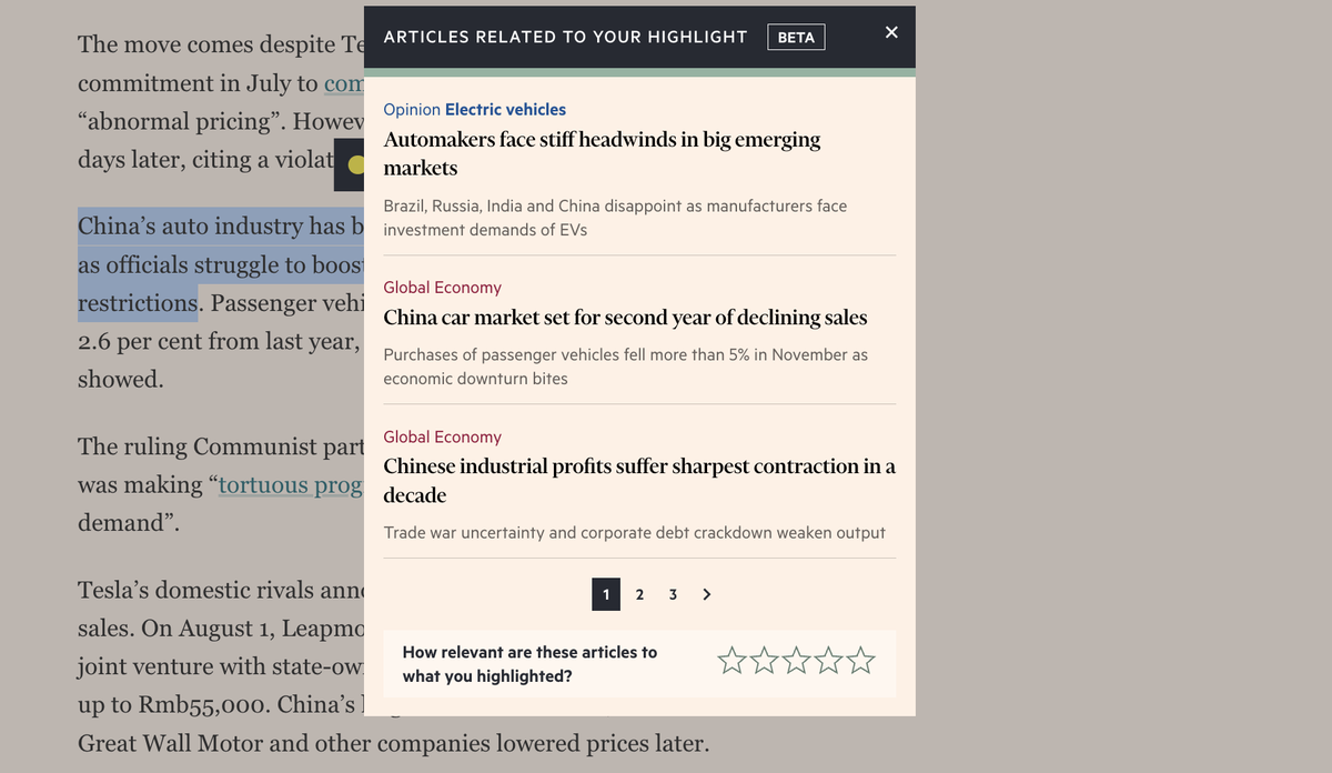 FT Professional introduces AI-powered relevant article recommendations ...