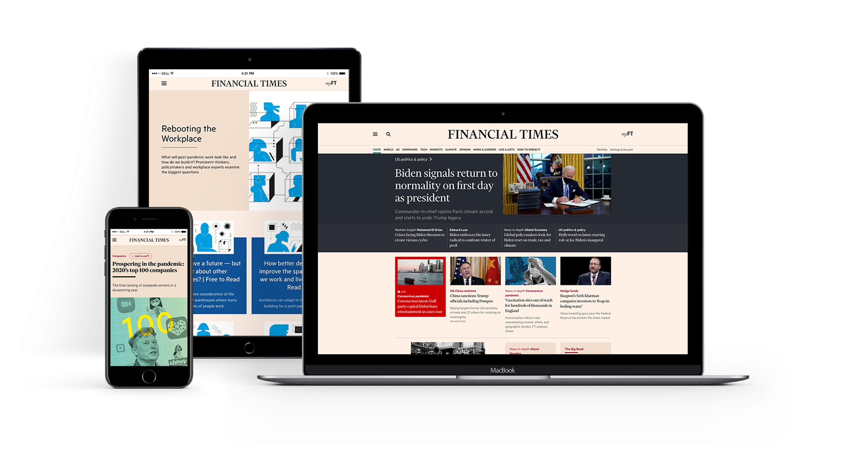 Are there different ways to view FT journalism? Discover channels | FT ...