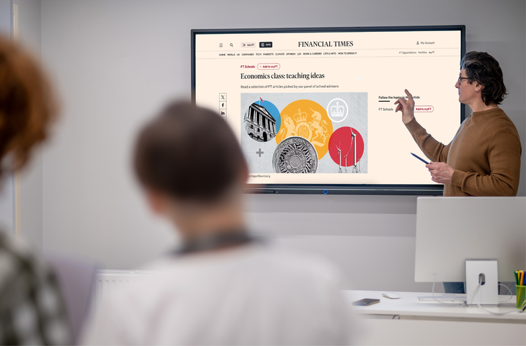 FT Schools | Free Financial Times access for schools